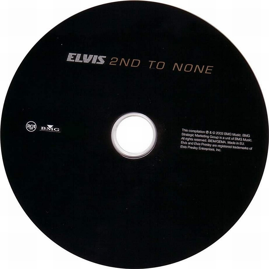 Elvis Presley 2nd To None : CD | CD Covers | Cover Century | Over 1.000 ...